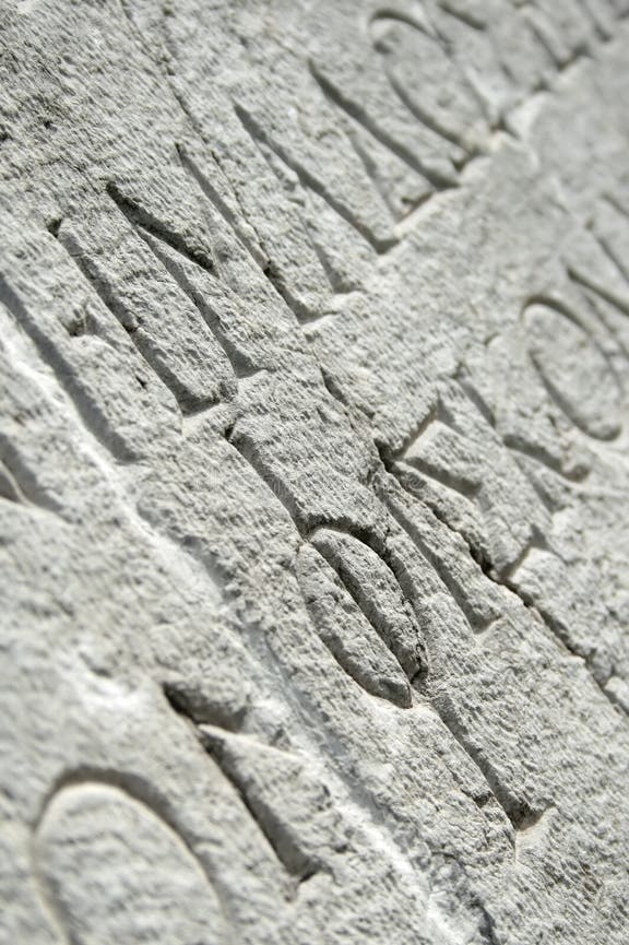 Roman writing stock photo. Image of marble, history, archeology - 4533944