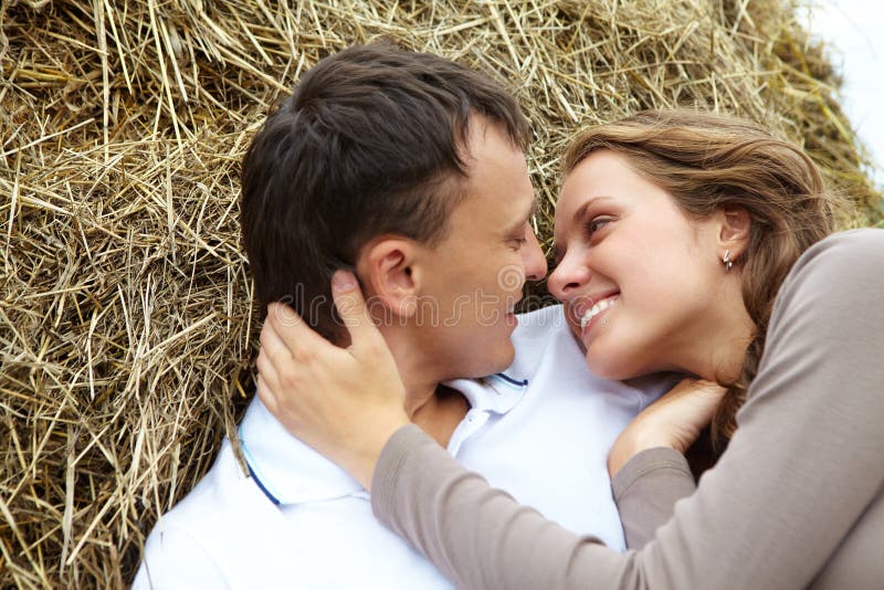 Couple Getting Close in Romance Stock Image - Image of girl, handsome ...