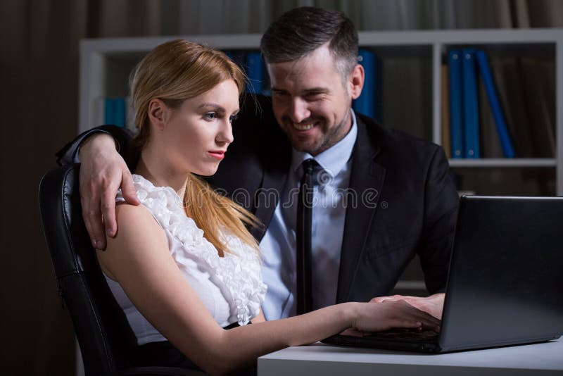 Romance with older boss stock photo. Image of beautiful - 52632012
