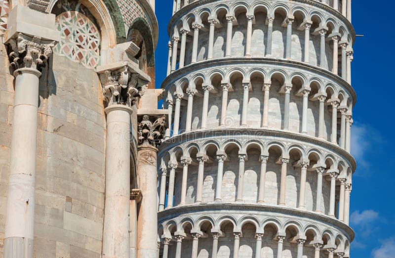 Romanesque Architecture in Pisa Stock Photo - Image of romanesque ...