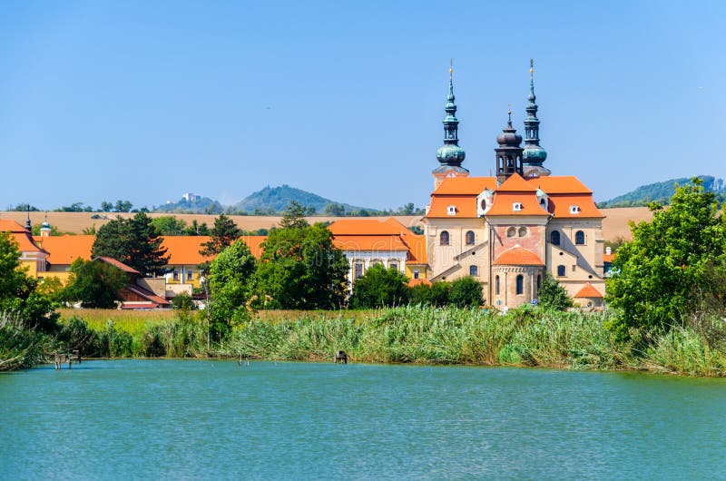 Romanesque Basilica in Velehrad Stock Photo - Image of methodius, czech ...