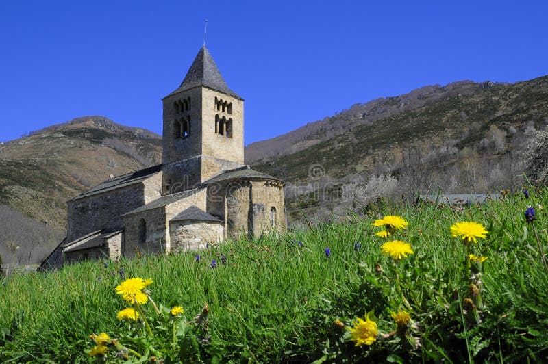 Romanesque chapel stock photo. Image of church, france - 5858256
