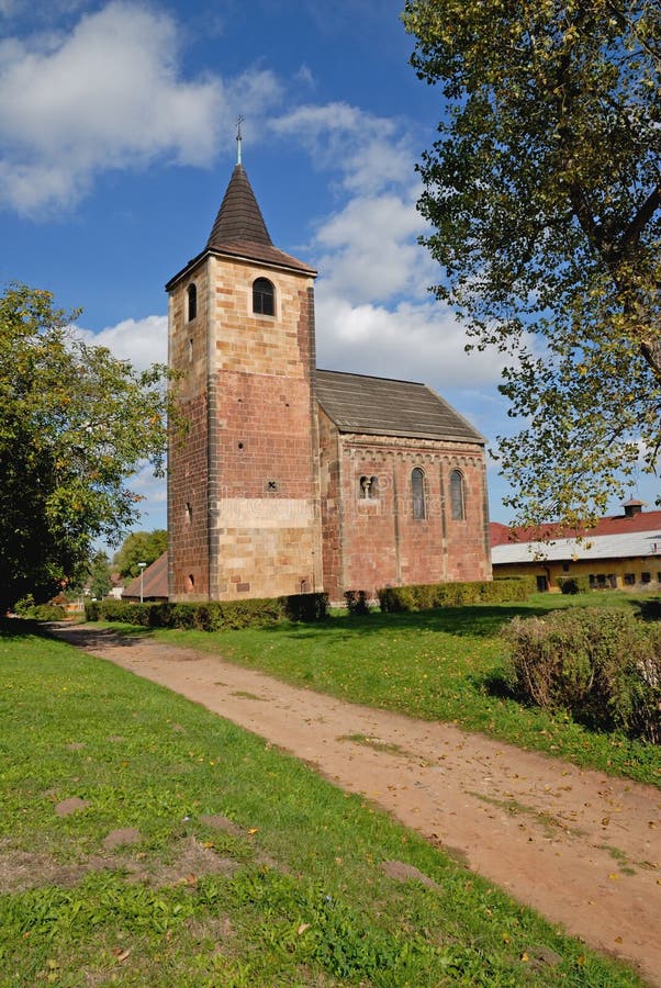 Romanesque church stock image. Image of sacred, chapel - 27430633