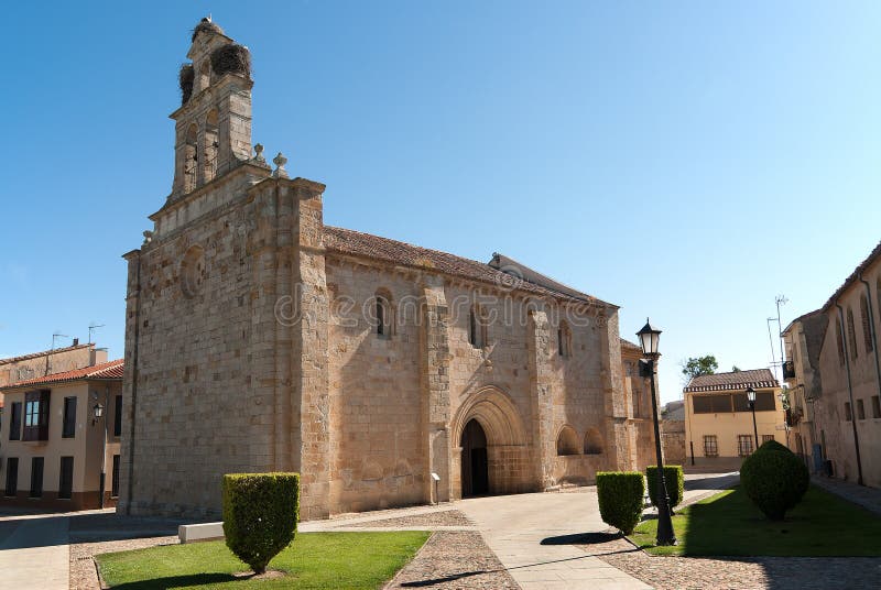 Romanesque church Spain stock image. Image of germany - 31965493