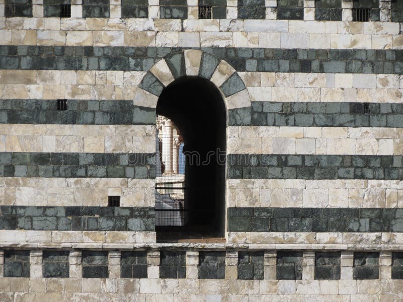 Romanesque monofora window stock image. Image of tuscany - 172955641