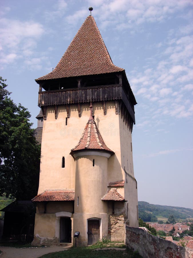 Romania, Biertan stock image. Image of saxon, unesco, landscape - 4329869