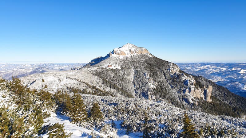 Romania, Ceahlau Mountains, Toaca Peak. Stock Image - Image of park ...