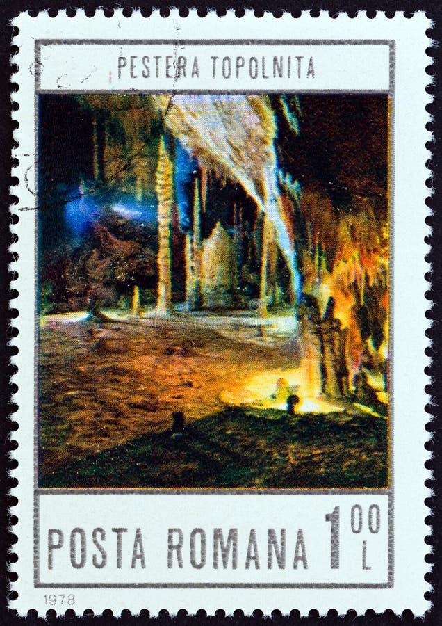 ROMANIA - CIRCA 1978: a Stamp Printed in Romania Shows Topolnita ...
