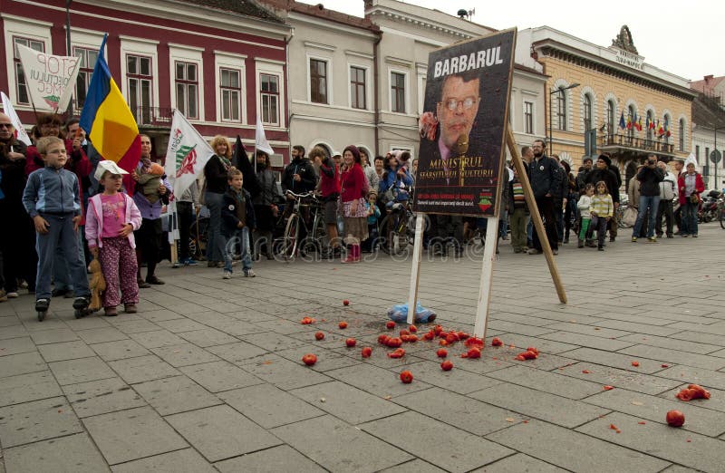 Romania in Continuous Protest Editorial Image - Image of female ...