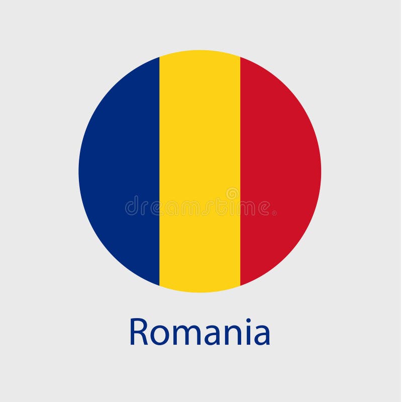 Romania Flag Vector Icons Set of Illustrations Stock Vector ...