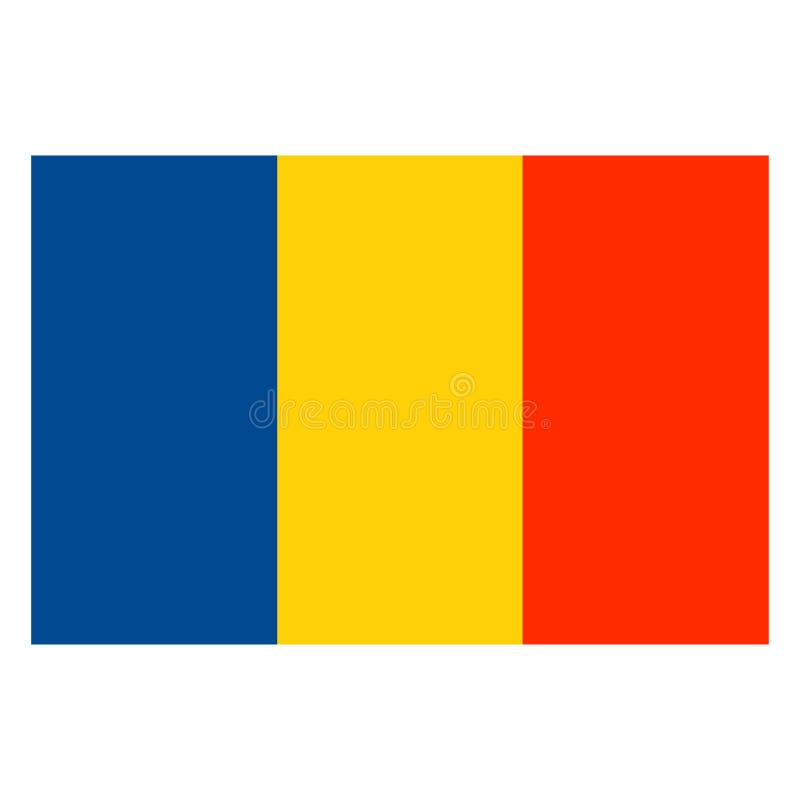 Romania. Flag. Vector Illustration Stock Vector - Illustration of world ...