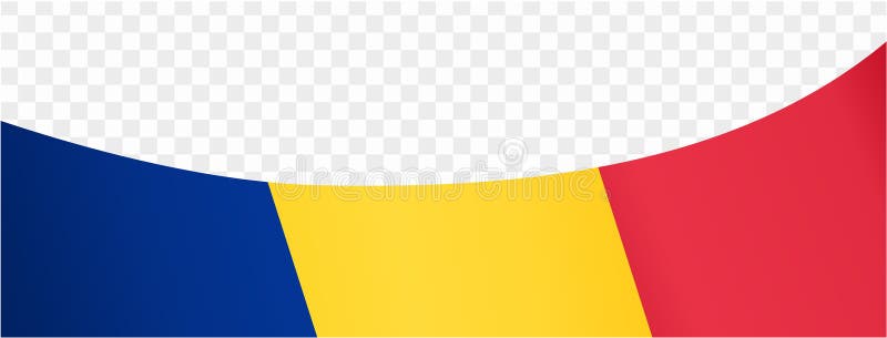 Romania Map Flag on Transparent Background. Vector Illustration Stock ...