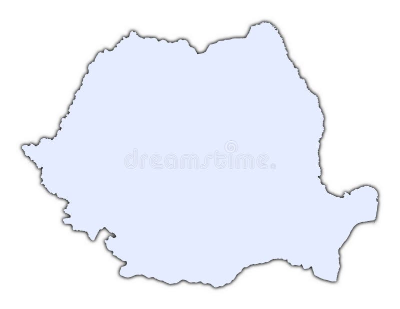 Romania map stock illustration. Illustration of country - 32344657