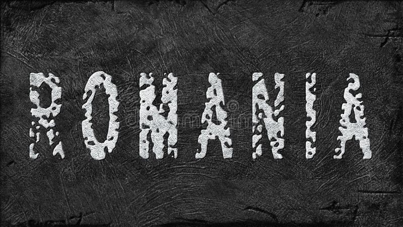 Romania Lithium Extraction, Modern Mining Concept Stock Illustration ...