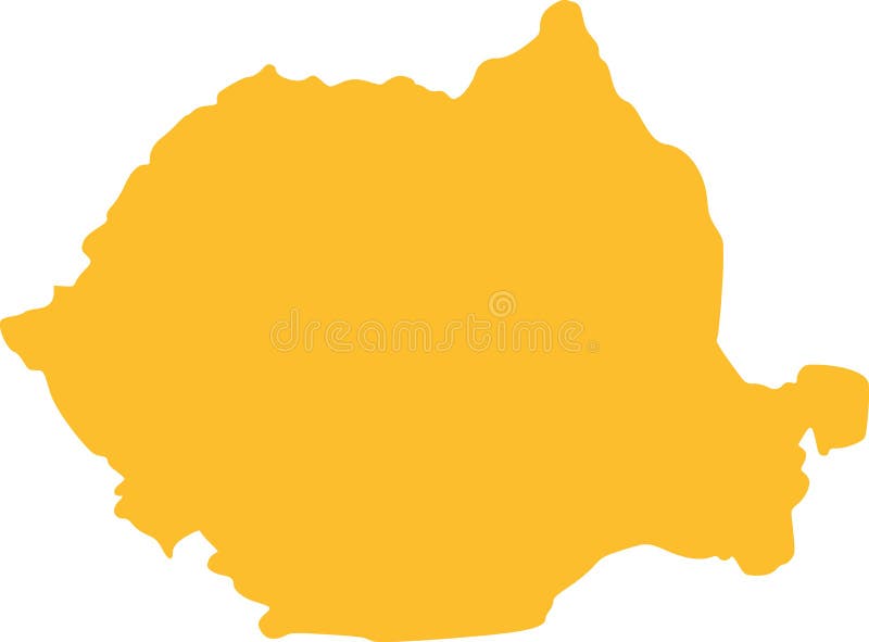 Vector map Romania stock vector. Illustration of flag - 4839648