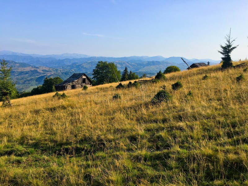 Romania, Rodnei Mountains, the Western Ridge of the Massif Stock Photo ...