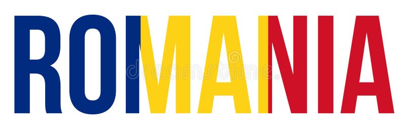 Romania stock illustration. Illustration of font, copyspace - 98983632