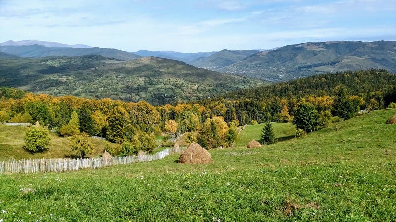 Romania Rural Countryside stock image. Image of tree - 198225409