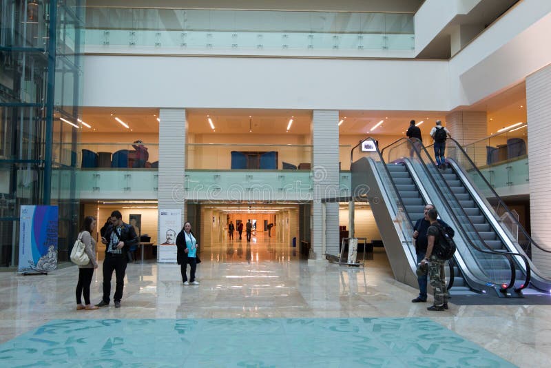 Romania s National Library editorial stock photo. Image of video - 65771973