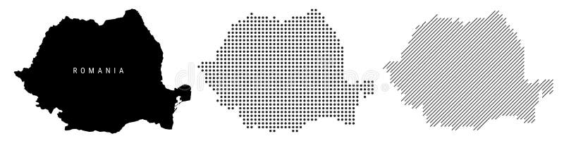 Romanian Textured Stylized Map Stock Illustrations – 10 Romanian ...