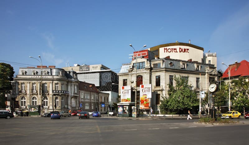 Romania Square in Bucharest. Romania Editorial Stock Image - Image of ...