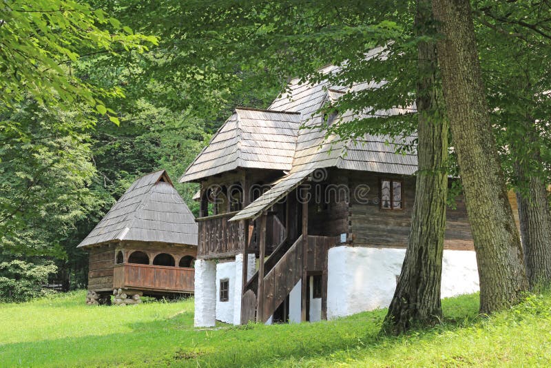 Romania - Traditional House Stock Photo - Image of roof, europe: 25876218