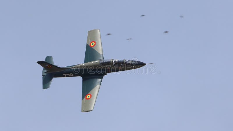 Romanian Air Force with IAR 99 Hawk Editorial Photography - Image of ...