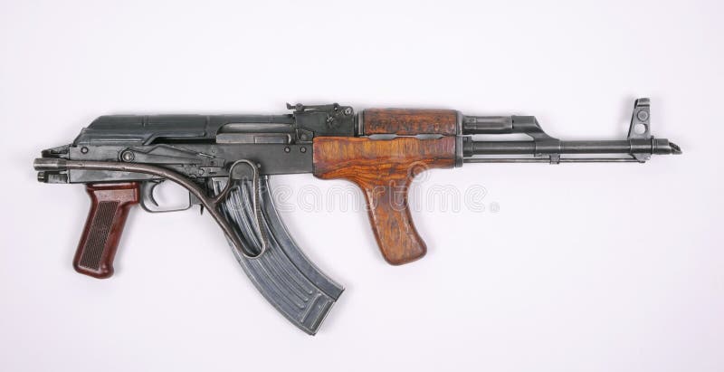 Romanian Assault Rifle (AK47) Stock Photo - Image of warfare, magazine ...