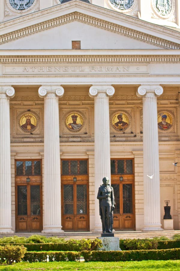 Romanian atheneum stock photo. Image of building, athenaeum - 27233090