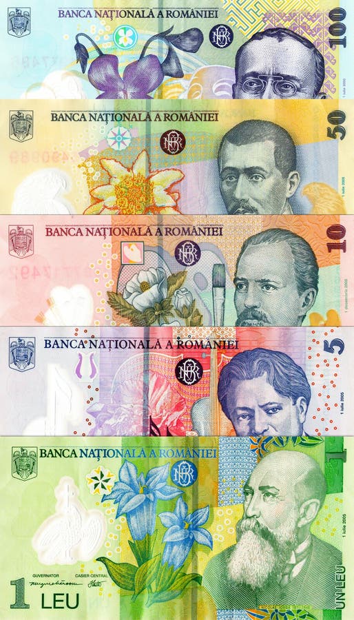 Romanian banknotes stock photo. Image of financial, romania - 30703440