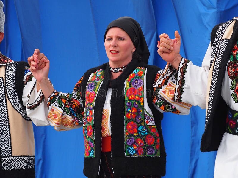 Romanian Dancers editorial stock image. Image of romanian - 43222359