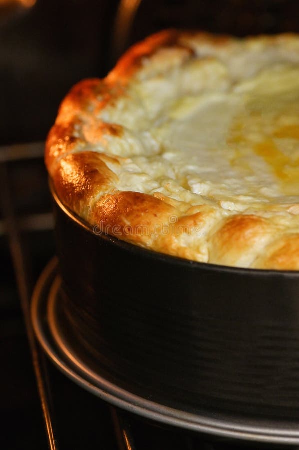 Romanian Easter Bread â€“ Pasca Stock Photo - Image of lemon, oven ...
