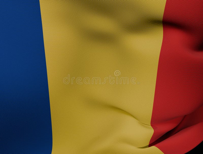 Romanian flag stock illustration. Illustration of bucharest - 362545930