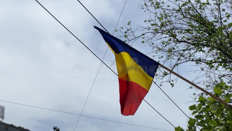 Romanian Flag Waving and Reed Stock Footage - Video of banner, country ...