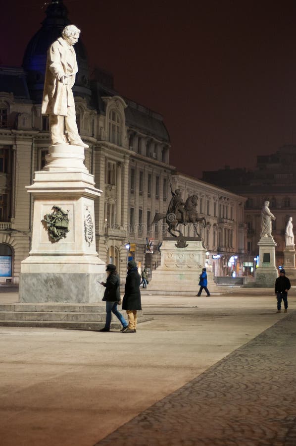 Romanian Historical Statues Editorial Photo - Image of modern, romanian ...