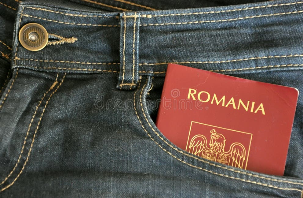 Romanian Immigration Concept Stock Photo - Image of fingerprint ...