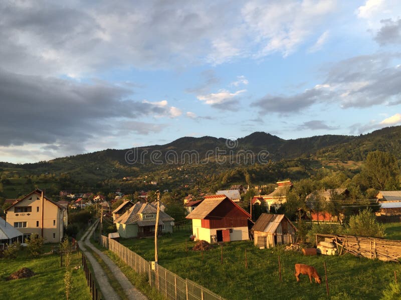 Romanian landscape stock photo. Image of landscape, awesome - 77660740