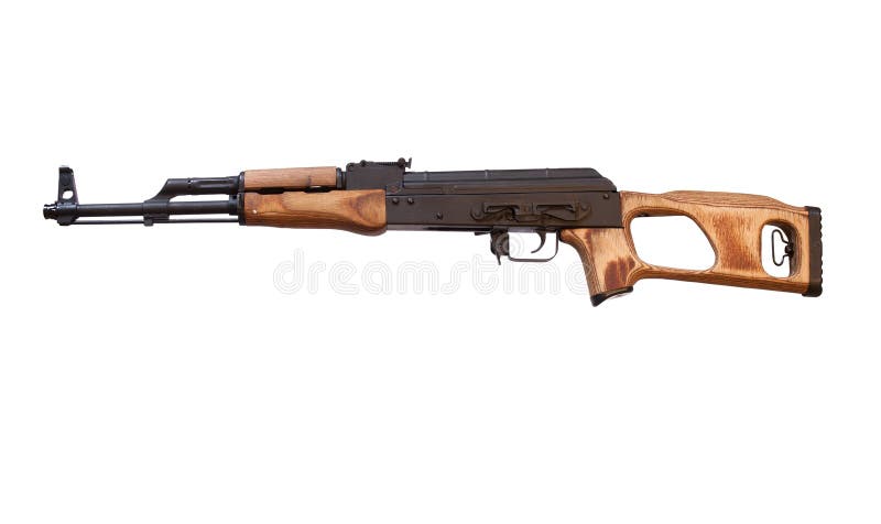 Romanian military rifle stock image. Image of rifle, metal - 23560191