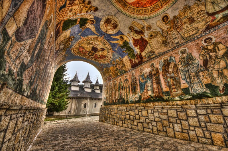 Romanian monastery stock image. Image of monastery, believe - 29238747