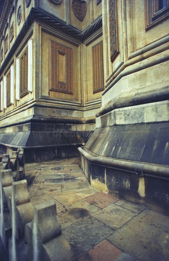 Romanian Orthodox Monastery / Church Stock Image - Image of belfry ...