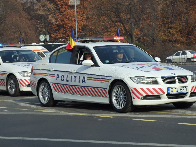 Romanian police car editorial photography. Image of romanian - 27576667