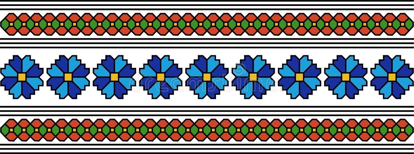 Romanian Popular Motifs Pattern Stock Illustrations – 23 Romanian ...