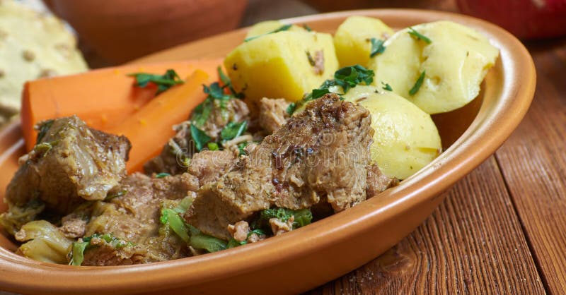 Romanian Rasol stock image. Image of potatoes, together - 203792971