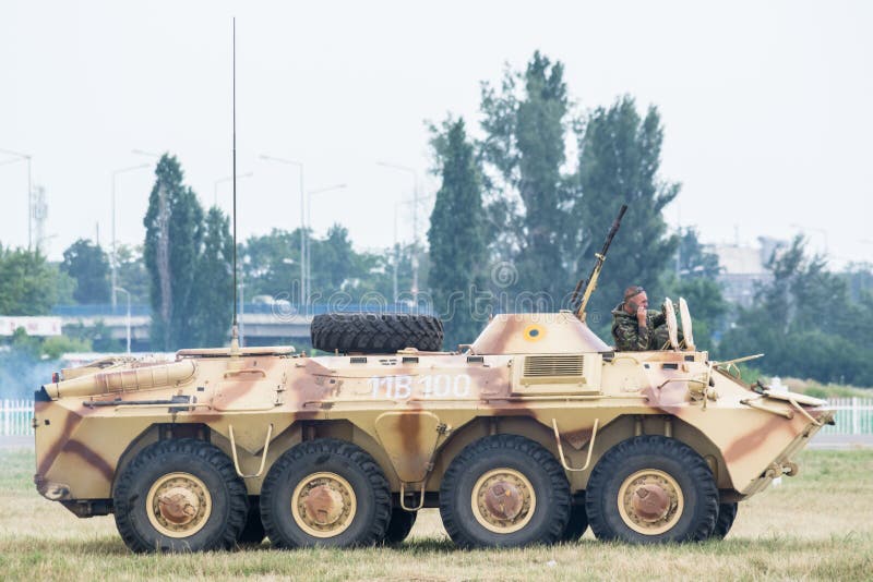 Romanian Tank TR 85M Bizonul Editorial Stock Image - Image of armour ...