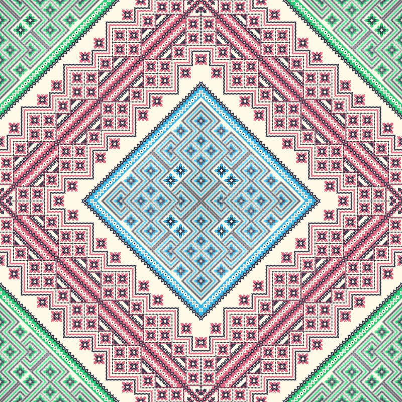 Romanian Traditional Pattern Stock Vector - Illustration of graphic ...