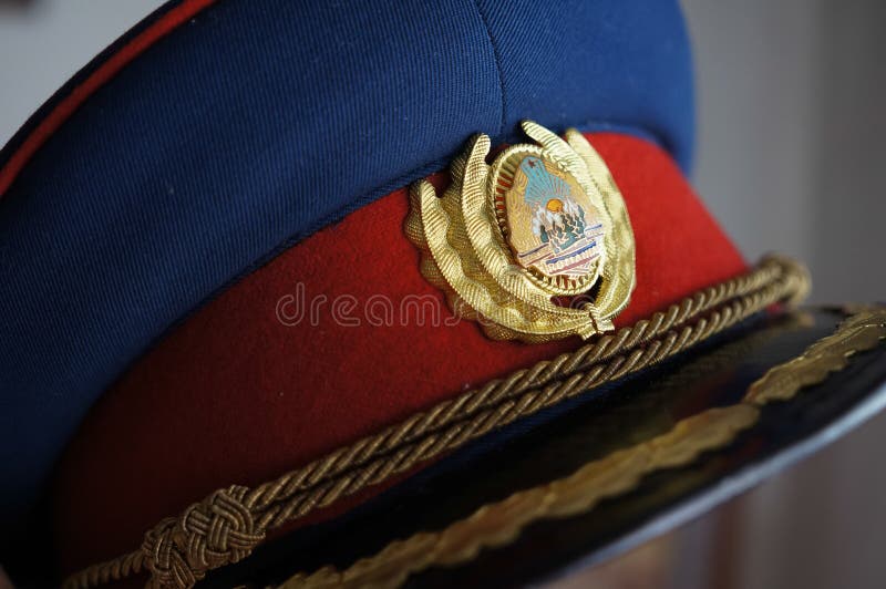 Romanian Vintage Communist Hat Stock Image - Image of military, badge ...