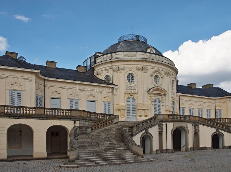 Romantic Architecture in Stuttgart, Castle Schloss Solitude Editorial ...