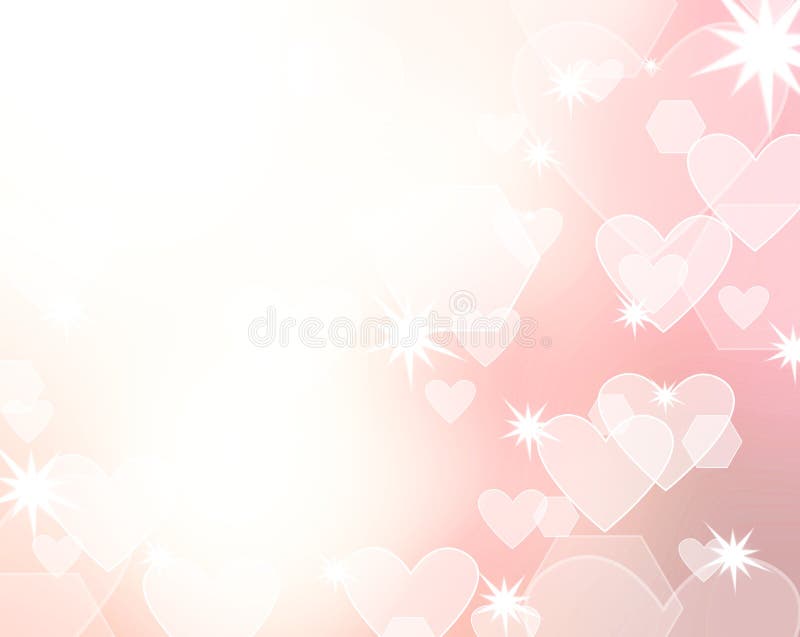 Abstract Romantic Background Stock Illustration - Illustration of ...
