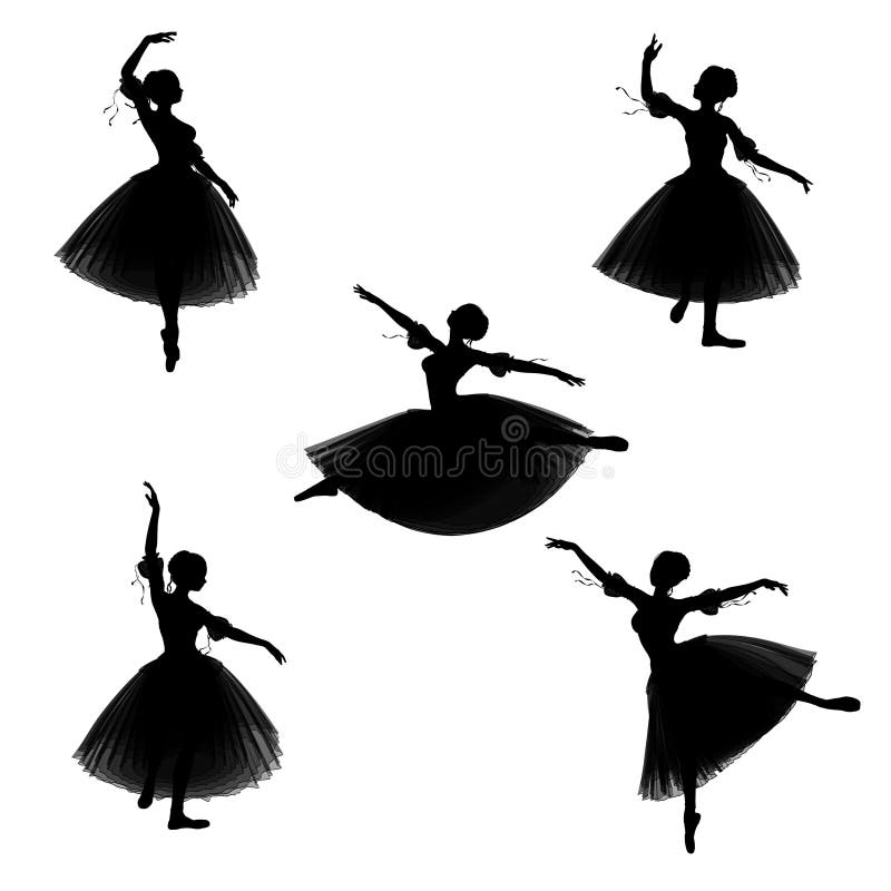 Silhouette De Ballet Arabesque 8+ Thousand Dance Arabesque