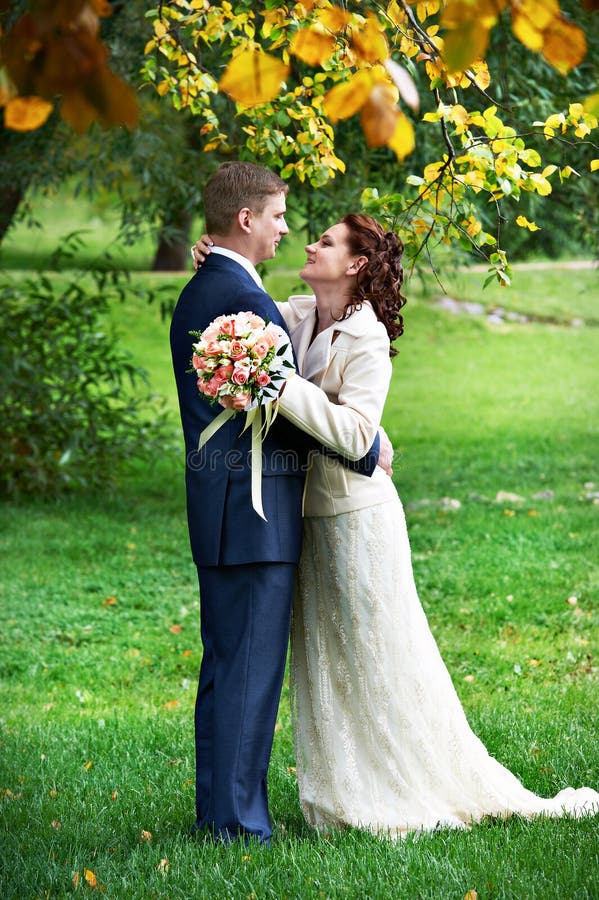 Romantic bride and groom stock photo. Image of success - 16552140